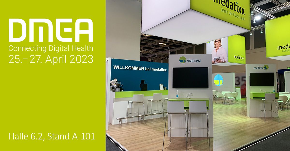 DMEA 2023: medatixx präsentiert Softwarelösungen für Praxen, Ambulanzen ...